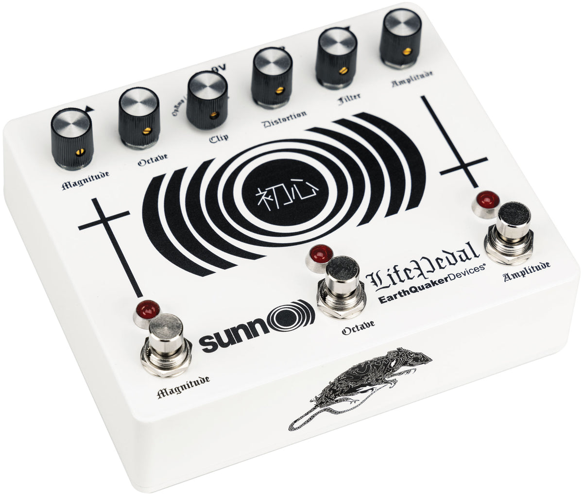 EarthQuaker Devices Sunn O))) Life Pedal V3 Limited Edition White Fuzz